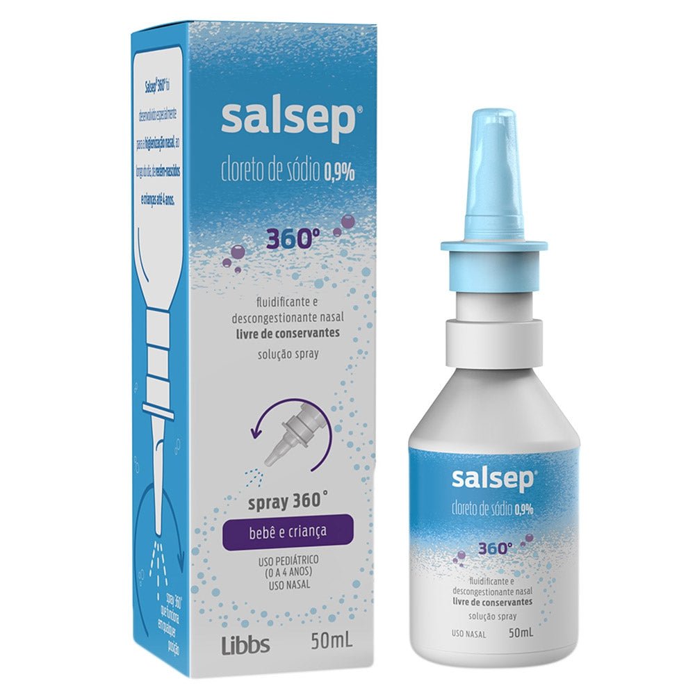 Descongestionante Nasal Salsep Spray 360º 50Ml – Pill Japan